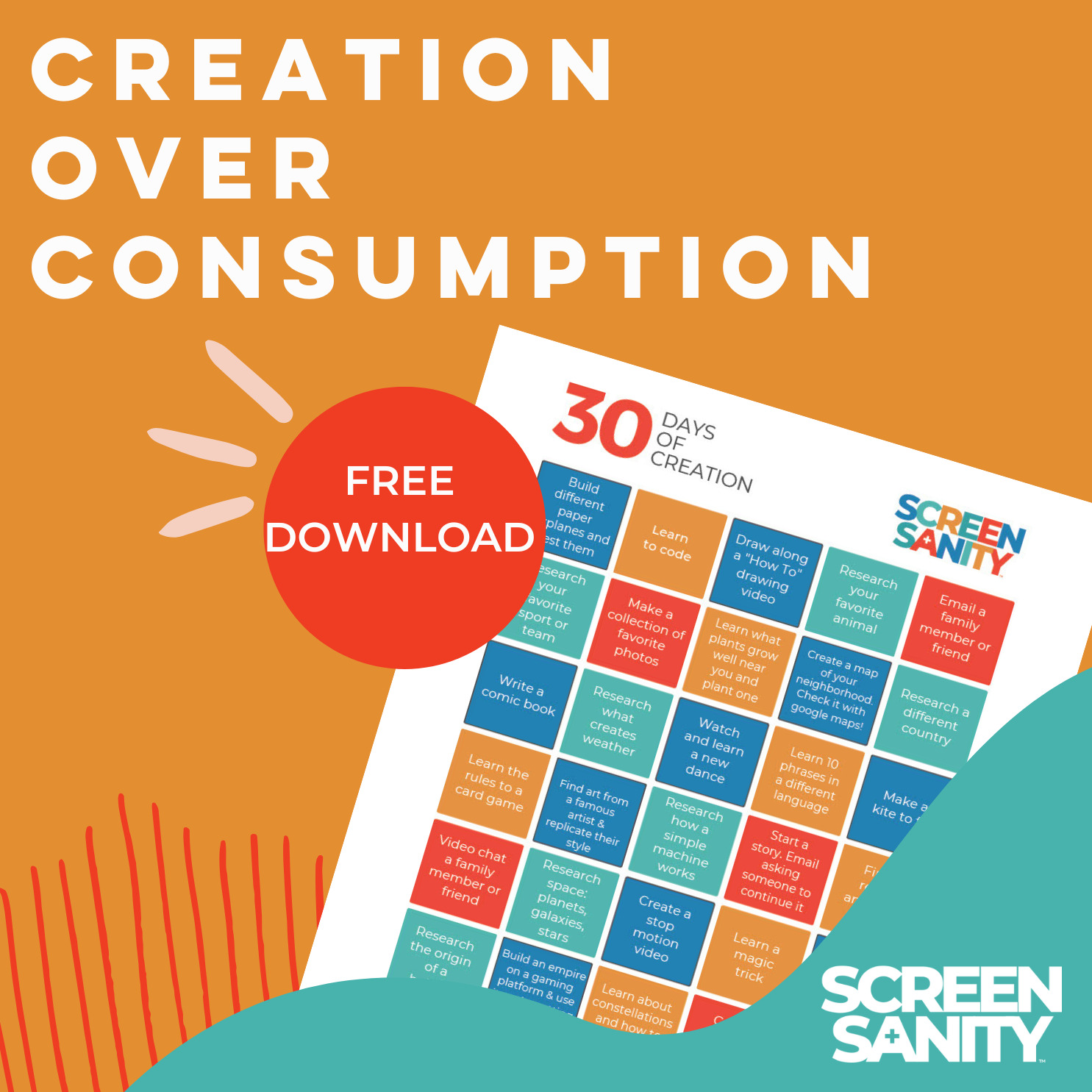 Creation > Consumption | Screen Sanity Creation > Consumption | Screen Sanity